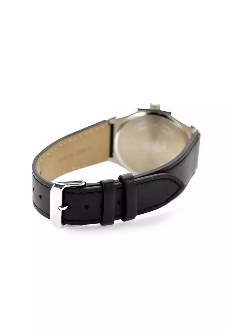 Buy CASIO MTP-E735L-8AV Men Analog Watch Black Leather Band 2026 Online | ZALORA