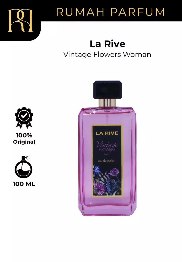 Jual La Rive La Rive Vintage Flowers Woman 100 ML Original 2025 ...