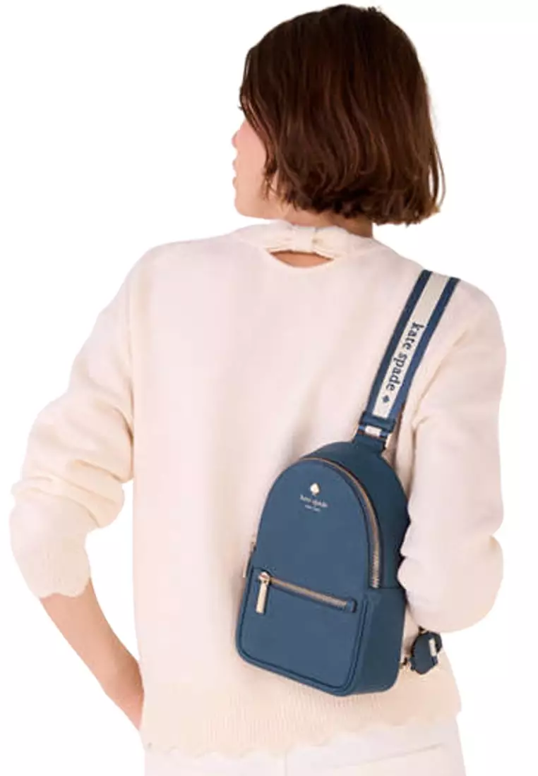 Buy Kate Spade Kate Spade Emma Small Backpack In Blue Stone KK073 2025 ...