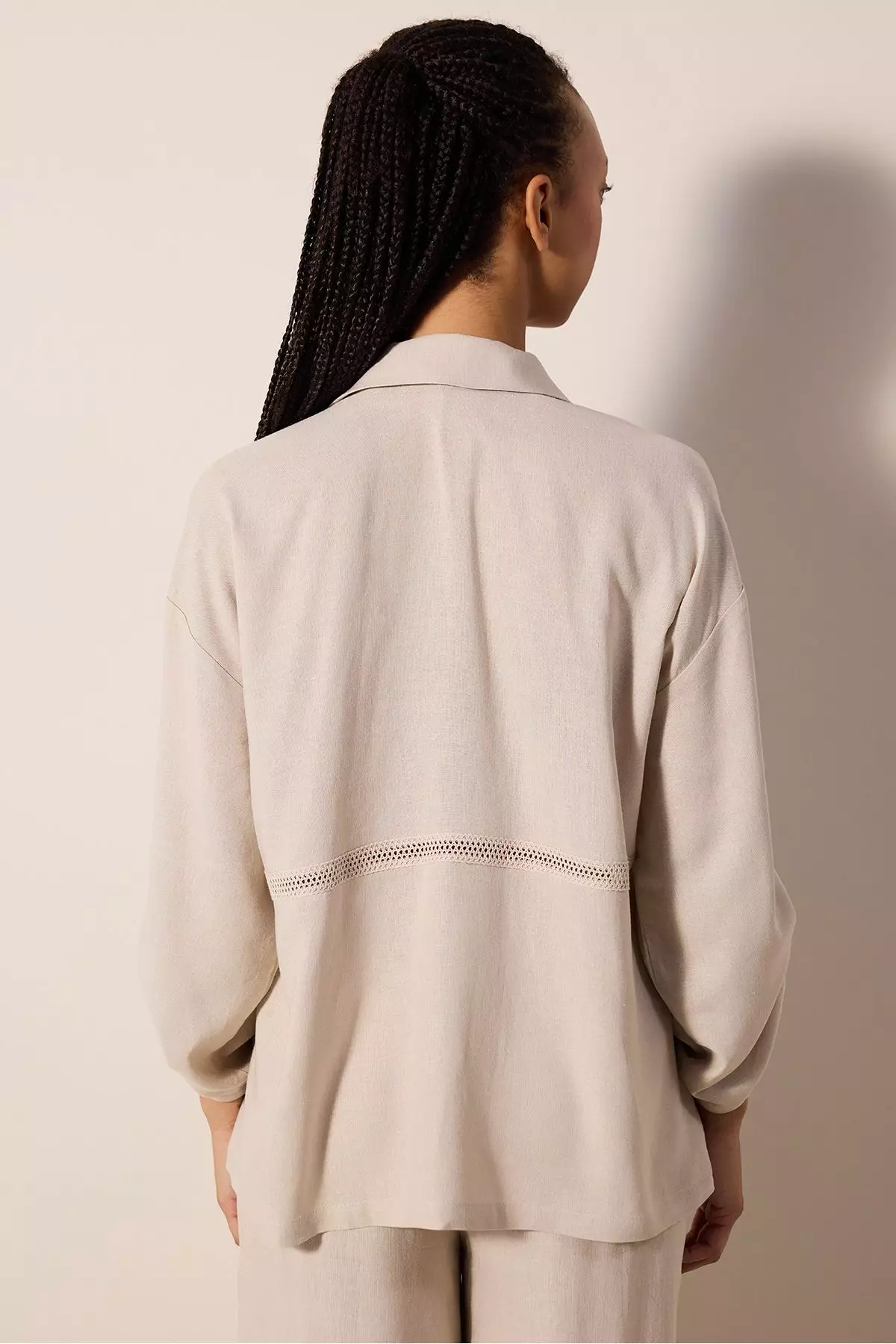 Buy Penti Marena Stone Color Shirt 2025 Online | ZALORA