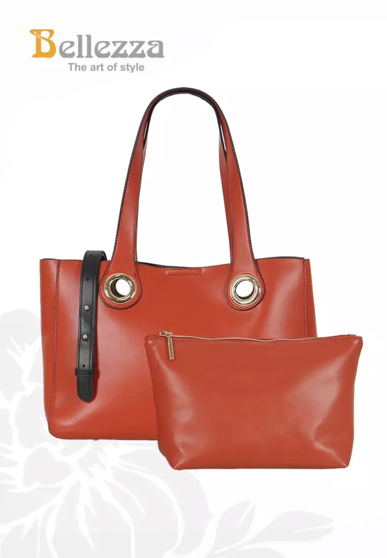 Jual Bellezza Bellezza Handbag 23290-38 Brick Red Original 2025 ...