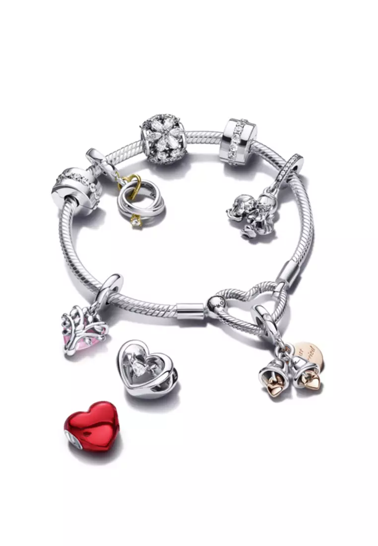 Buy PANDORA Pandora Pink Family Tree & Heart Dangle Charm Online ...