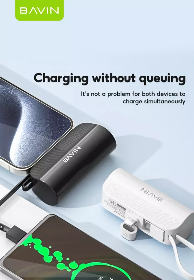 Buy BAVIN BAVIN PC013 Pro 5000mAh Mini Fast Charging Power Bank with ...