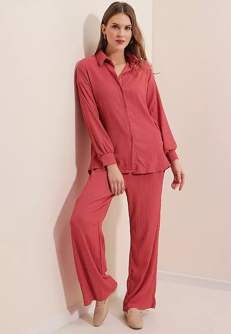 Jual Bigdart Knitted Double Wear Set Dried Rose Original 2024 | ZALORA ...