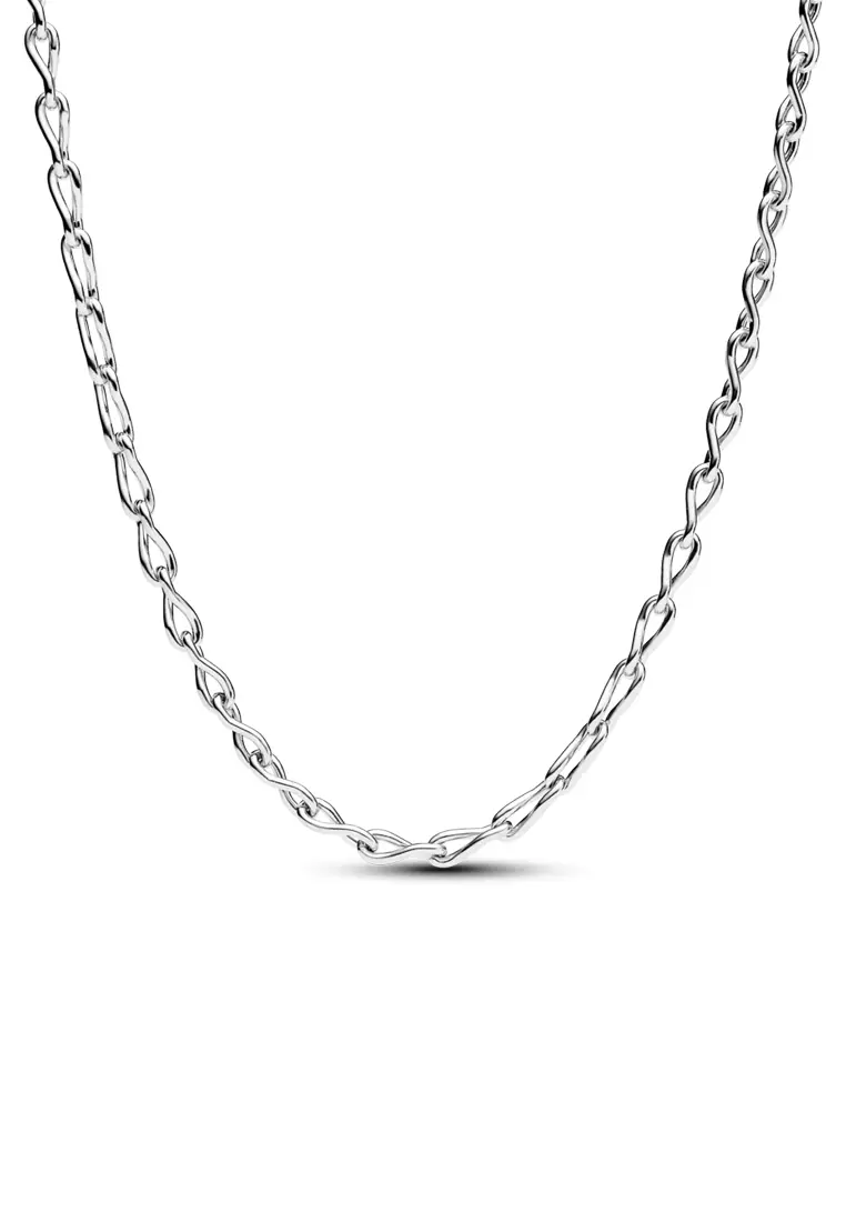 Buy Pandora Pandora Infinity Chain Necklace (50cm) Online | ZALORA Malaysia