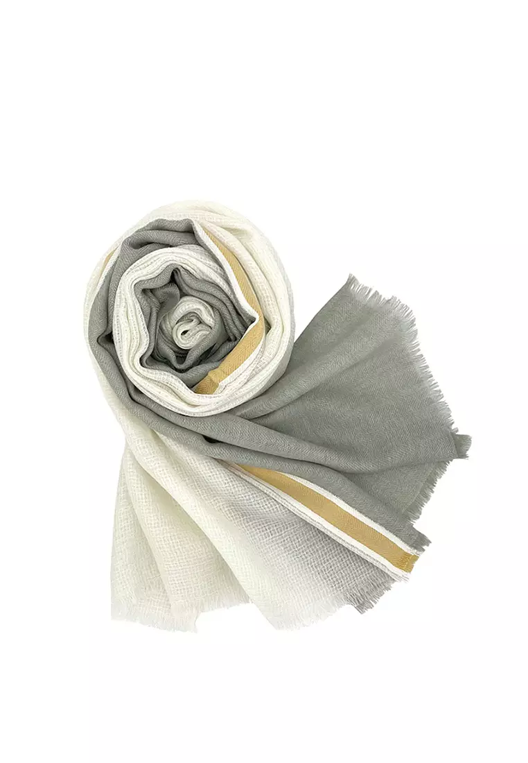 Buy Riccini RICCINI Two-Colour Cashmere Scarf 2025 Online | ZALORA