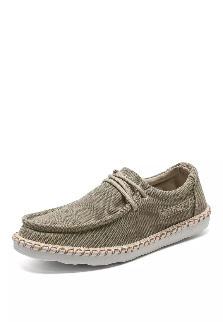 Jual LURAD Sepatu Kerja Kasual Pria Slip On Shoes Cowok QN243 Original ...