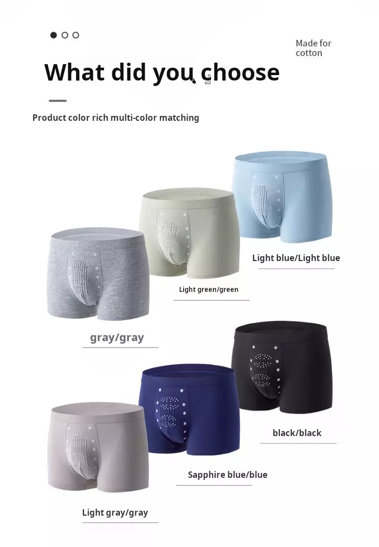 Buy Lara 3 Piece Pack - Antibacterial Men's Boxer Briefs Enhanced with ...