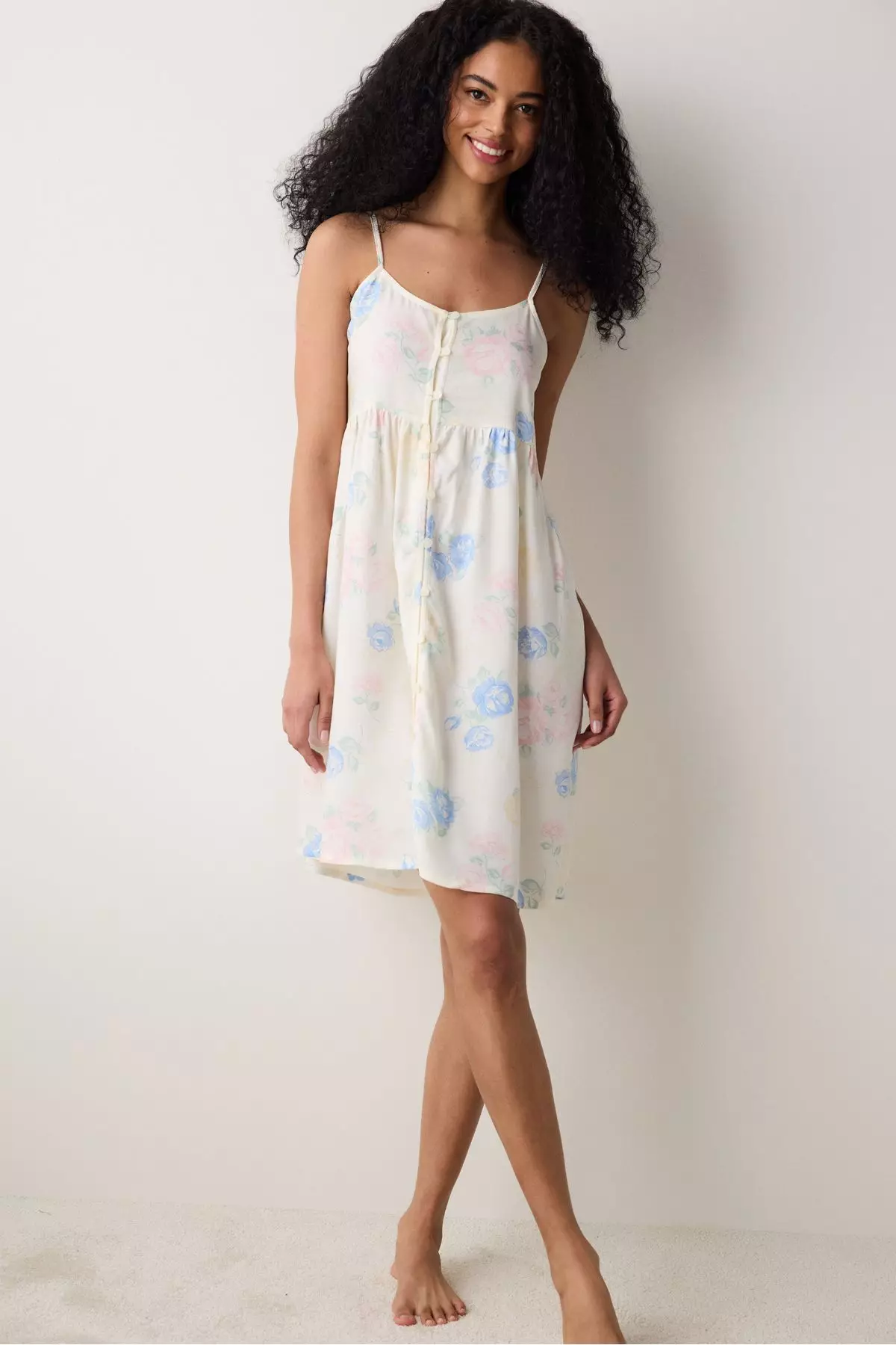 Buy Penti Marina Chally Ecru Nightgown Online | ZALORA Malaysia