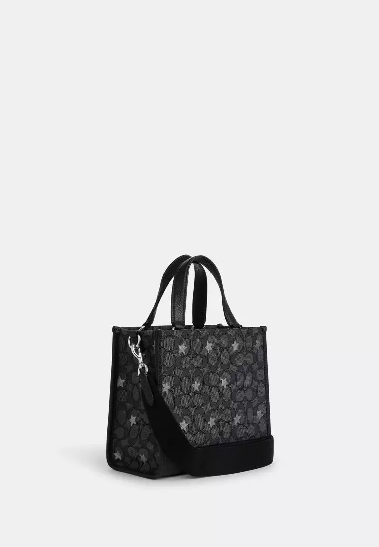 Jual Coach Coach Dempsey Tote 22 In Signature Jacquard With Star ...