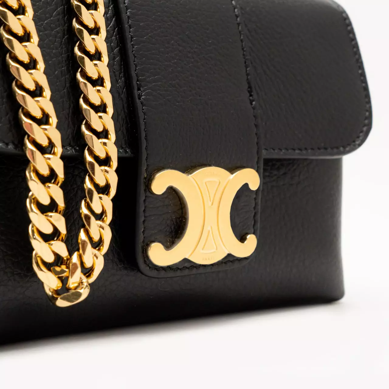 Jual Celine Mini Victoire Supple Calfskin Black Ghw Original 2025 ...