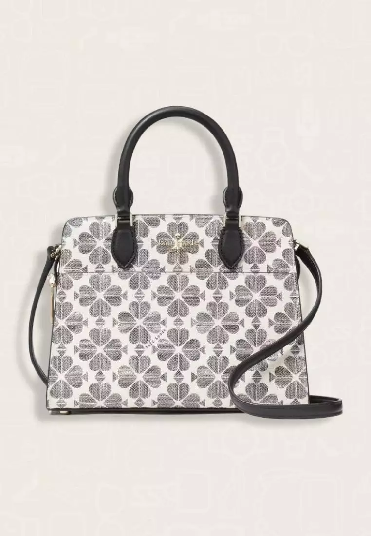 Jual Kate Spade Kate Spade Signature Spade Flower Small Satchel Black ...