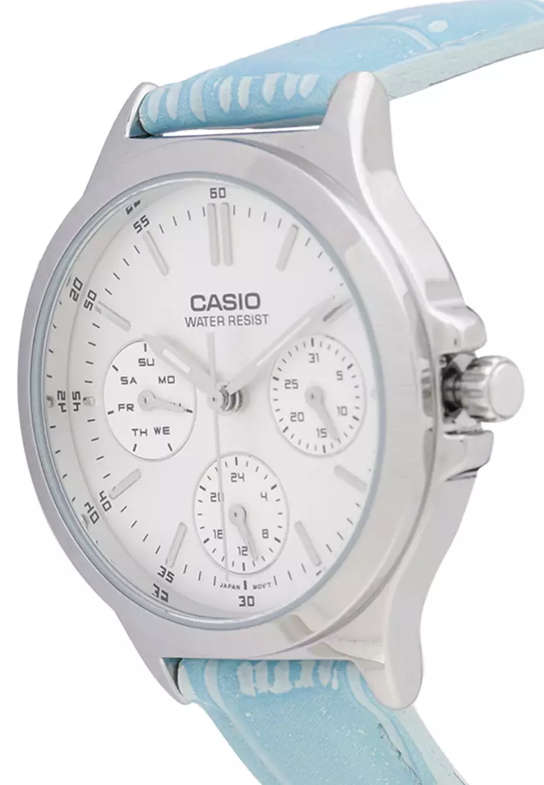Jual CASIO Women Ltp-V300L-2AUdf Blue Original 2025 | ZALORA Indonesia