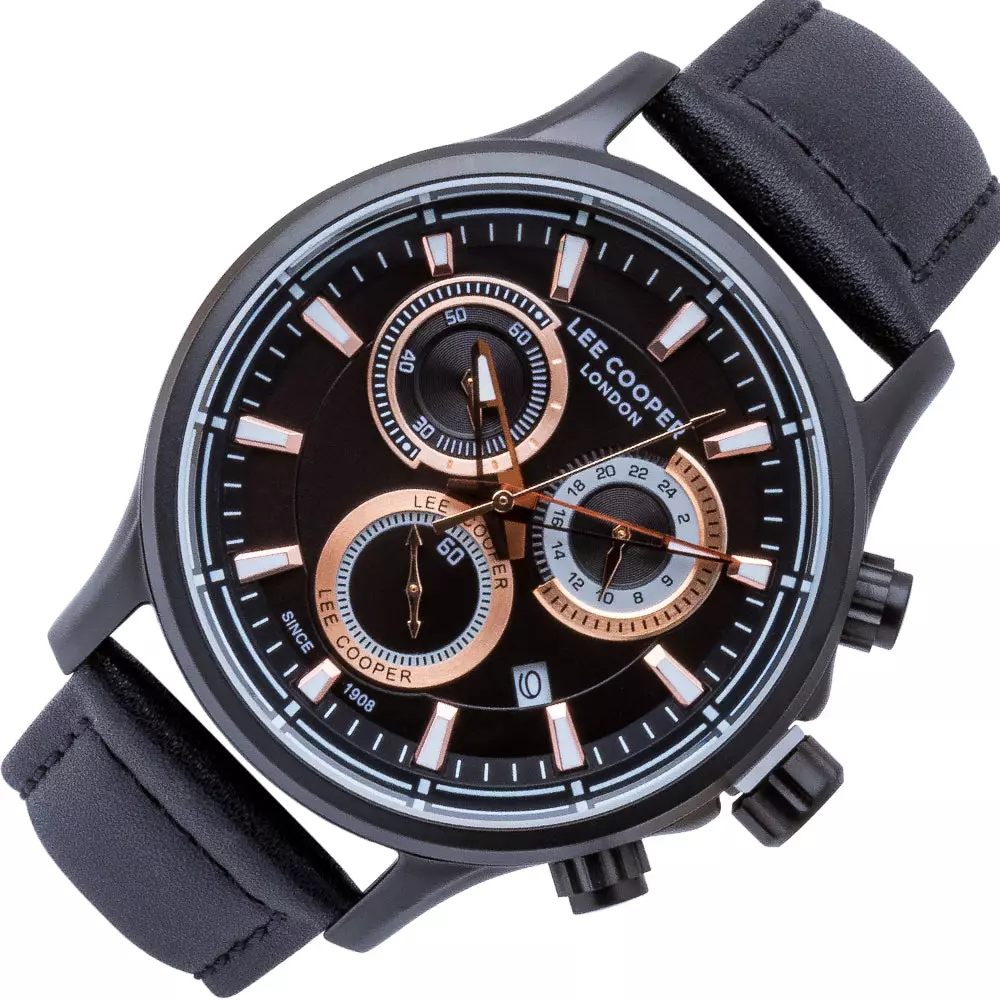 Jual Lee Cooper Jam Tangan Pria Lee Cooper Chronograph LC07354.442 ...
