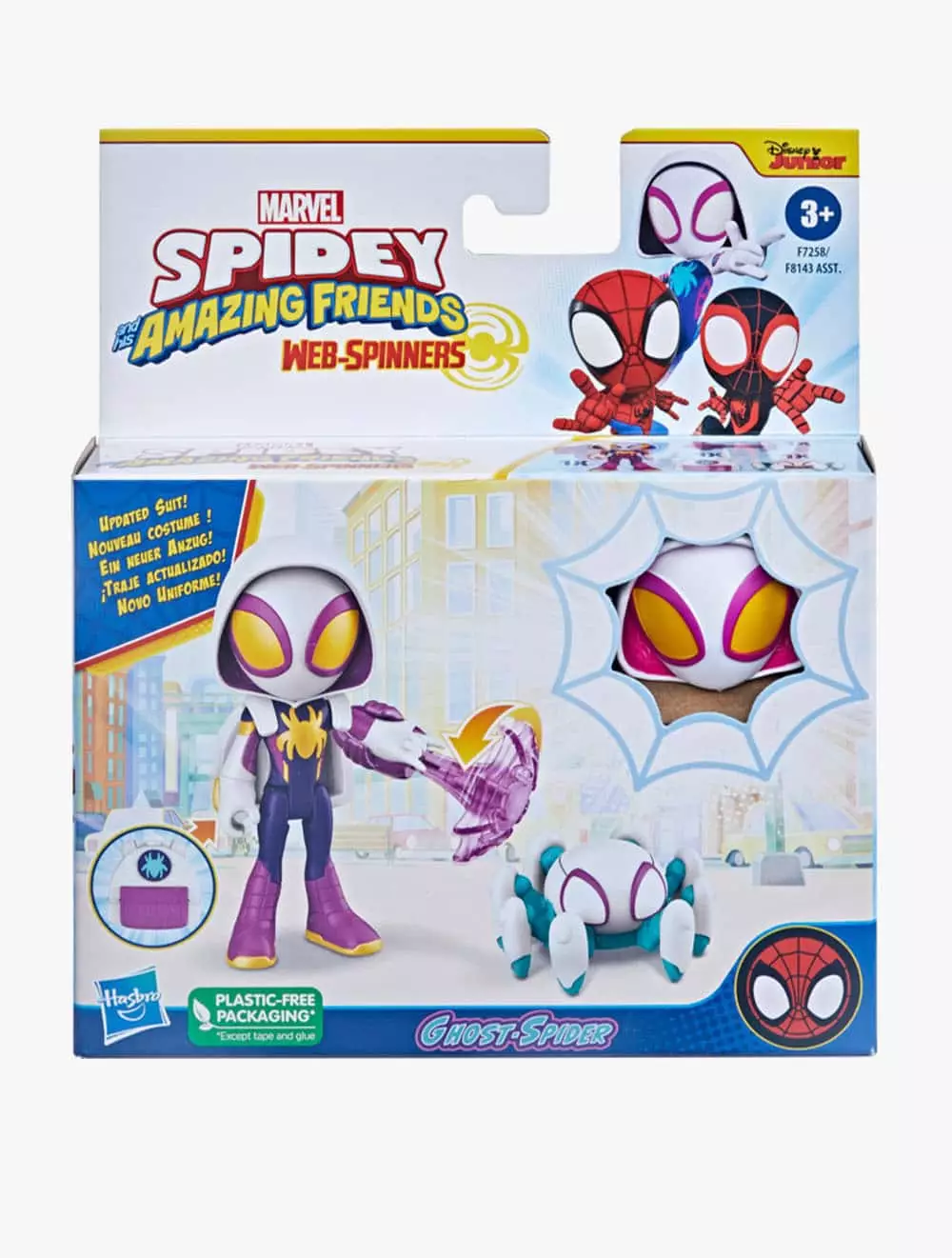 Jual Avengers Spidey and His Amazing Friends Web-Spinners Ghost-Spider ...