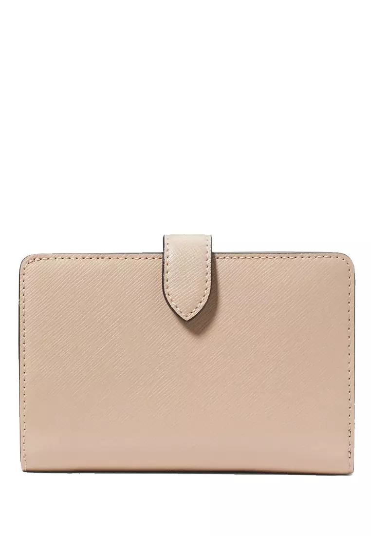 Buy Kate Spade Madison Colorblock Saffiano Leather Medium Compact ...