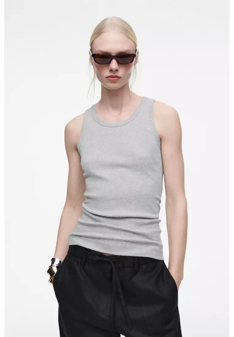 Buy COS RIBBED TANK TOP Online | ZALORA Malaysia