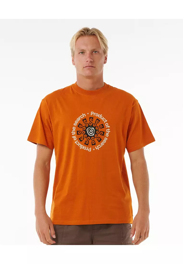 Jual Rip Curl Rip Curl Men Search Sun Tee - Orange Amber Original 2025 ...