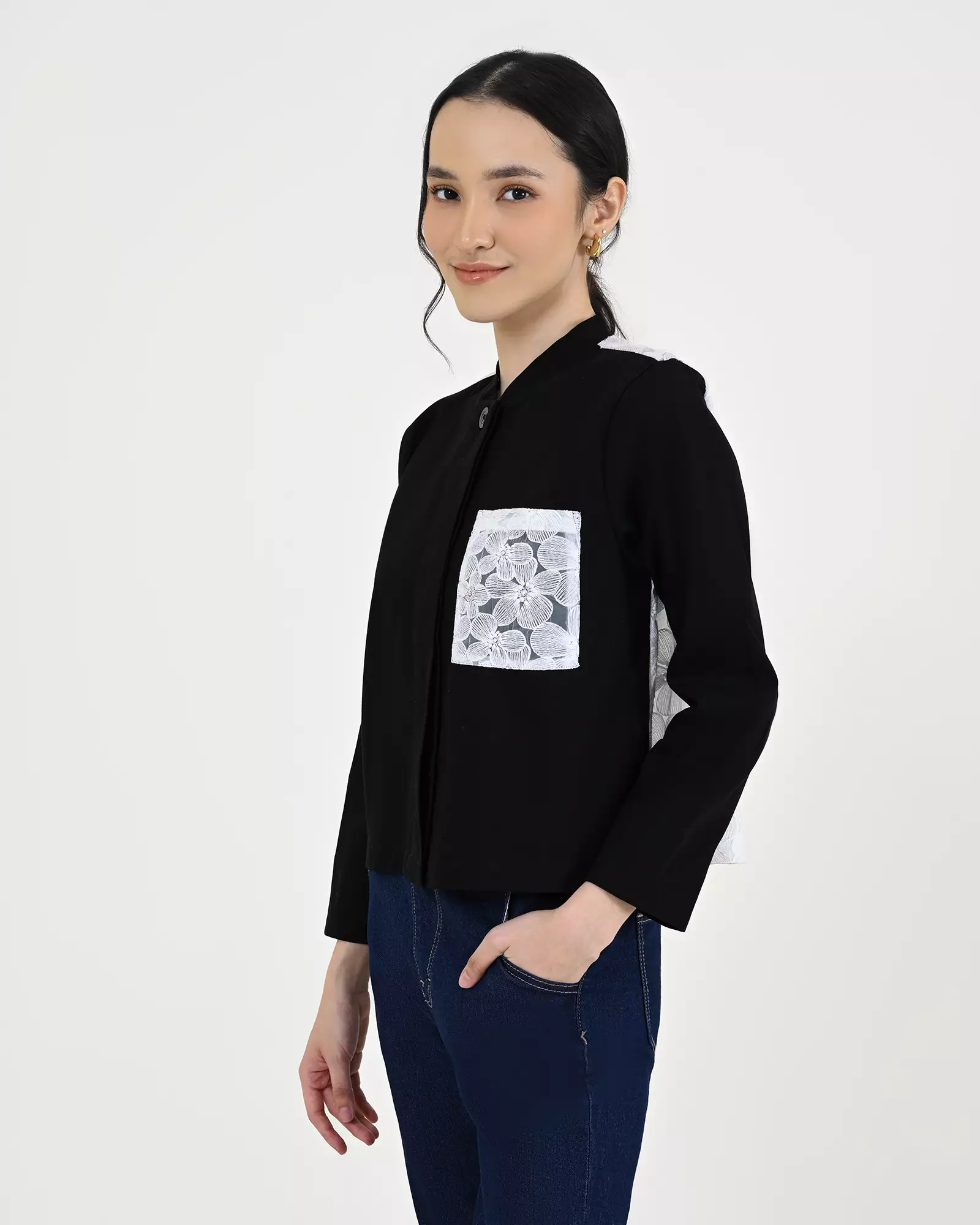 Jual geulis.id Geulis.id HEATHER OUTER - Black Original 2024 | ZALORA Indonesia