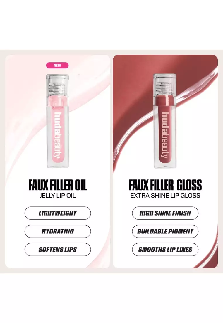 Buy Huda Beauty Huda Beauty Faux Filler Oil Juicy Peach Online | ZALORA ...