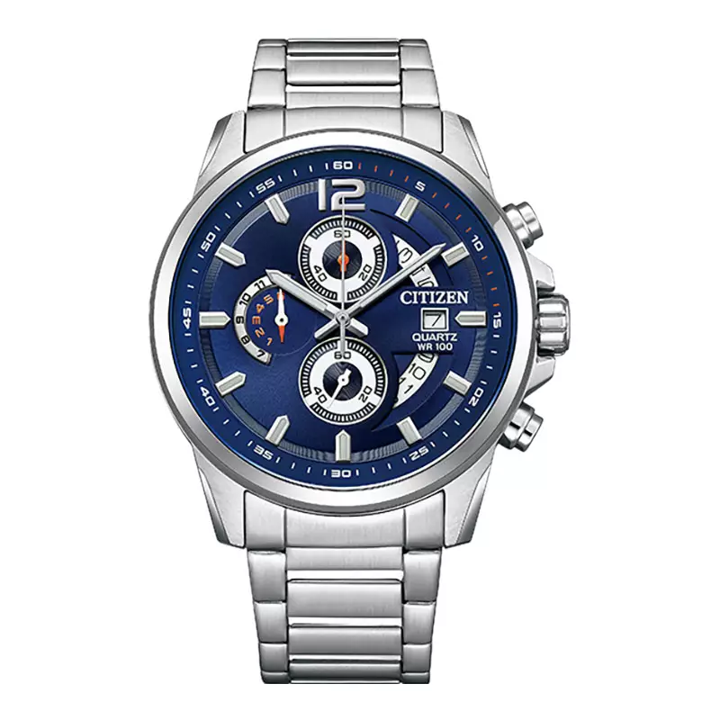 Jual Citizen Jam Tangan Pria Citizen Chronograph AN3690-56L Men Blue ...