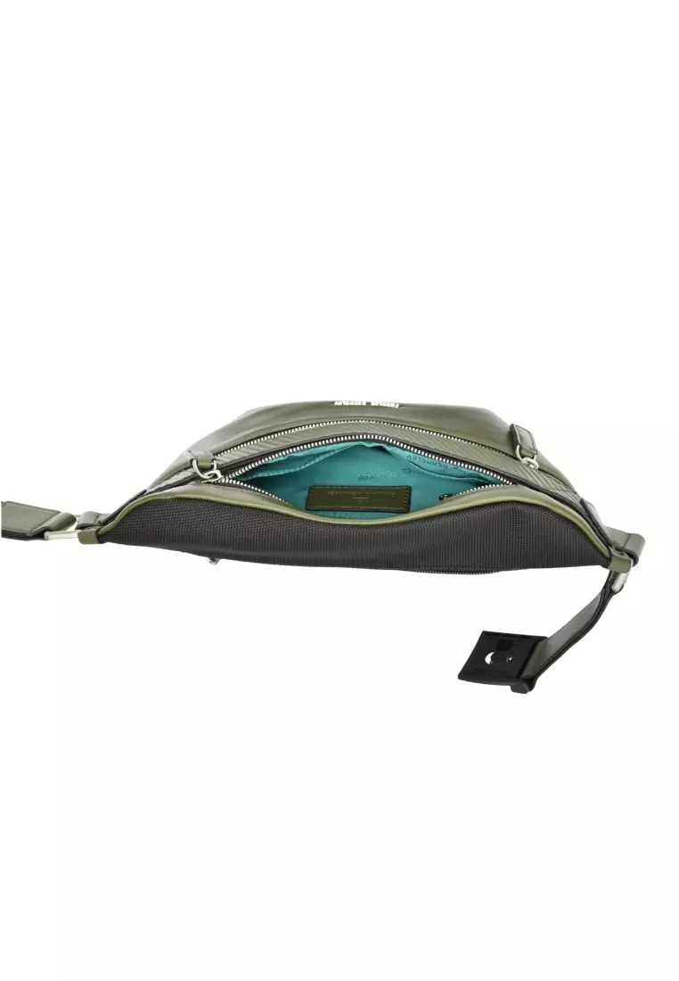Buy Charles Berkeley Bromley Waist Bag - WF-23054 - Dark Green 2025 ...