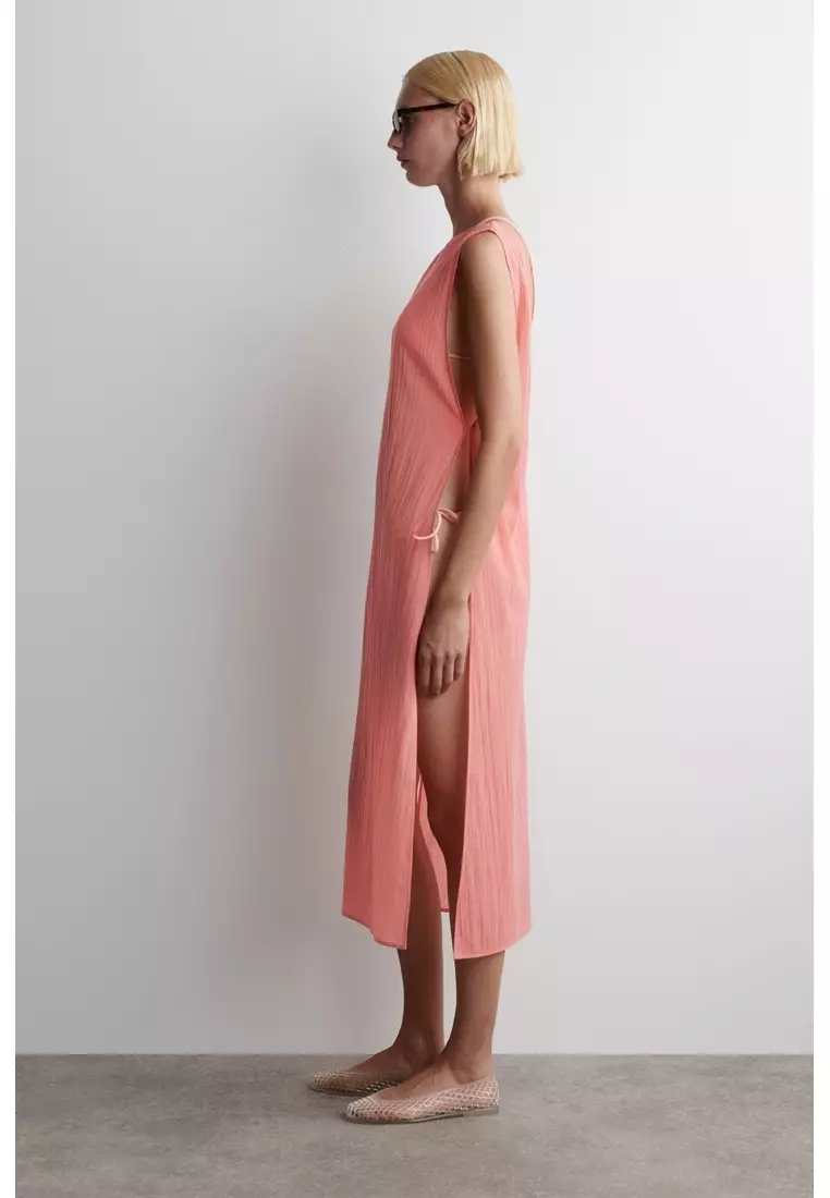 Buy COS OPEN-SIDE SHEER TUNIC 2025 Online | ZALORA