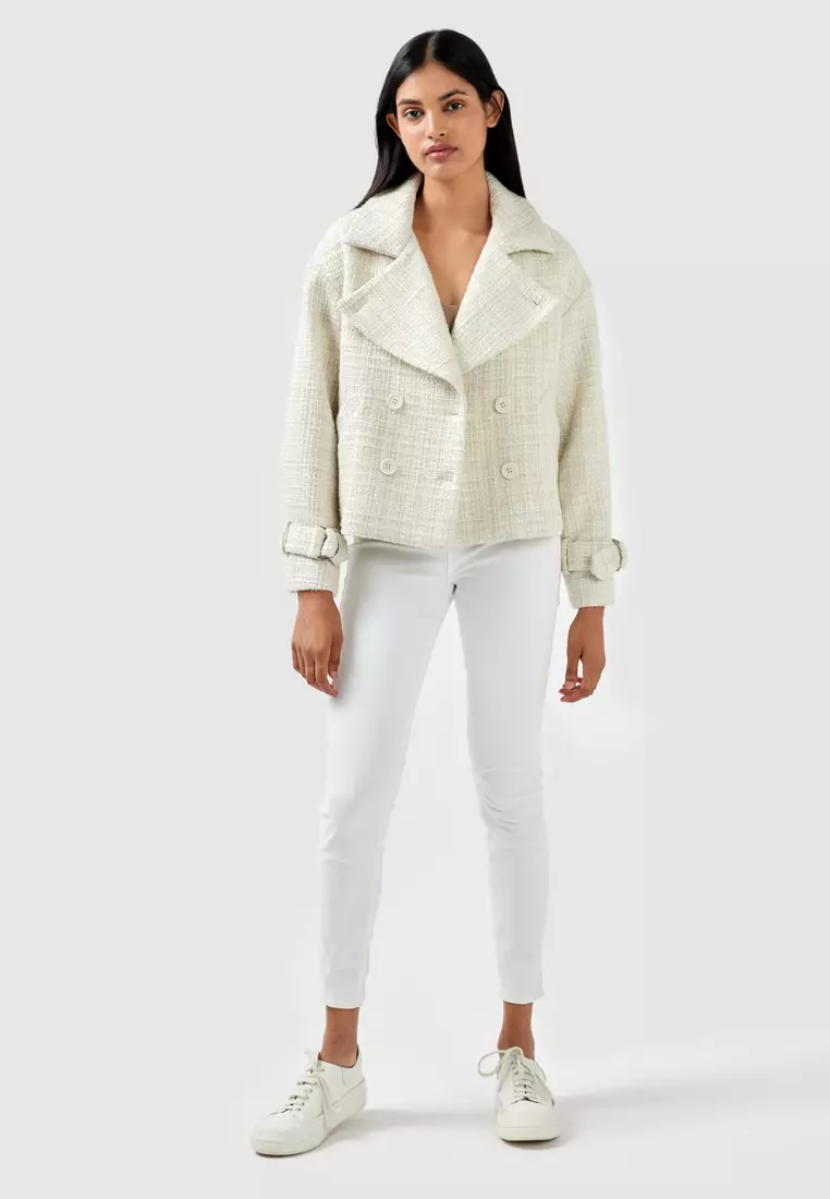 Buy Belle & Bloom Power Over Me Tweed Jacket 2025 Online | ZALORA