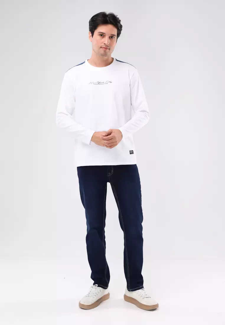 Buy Ego Round Neck Streaky Long Sleeves 2026 Online | ZALORA Philippines