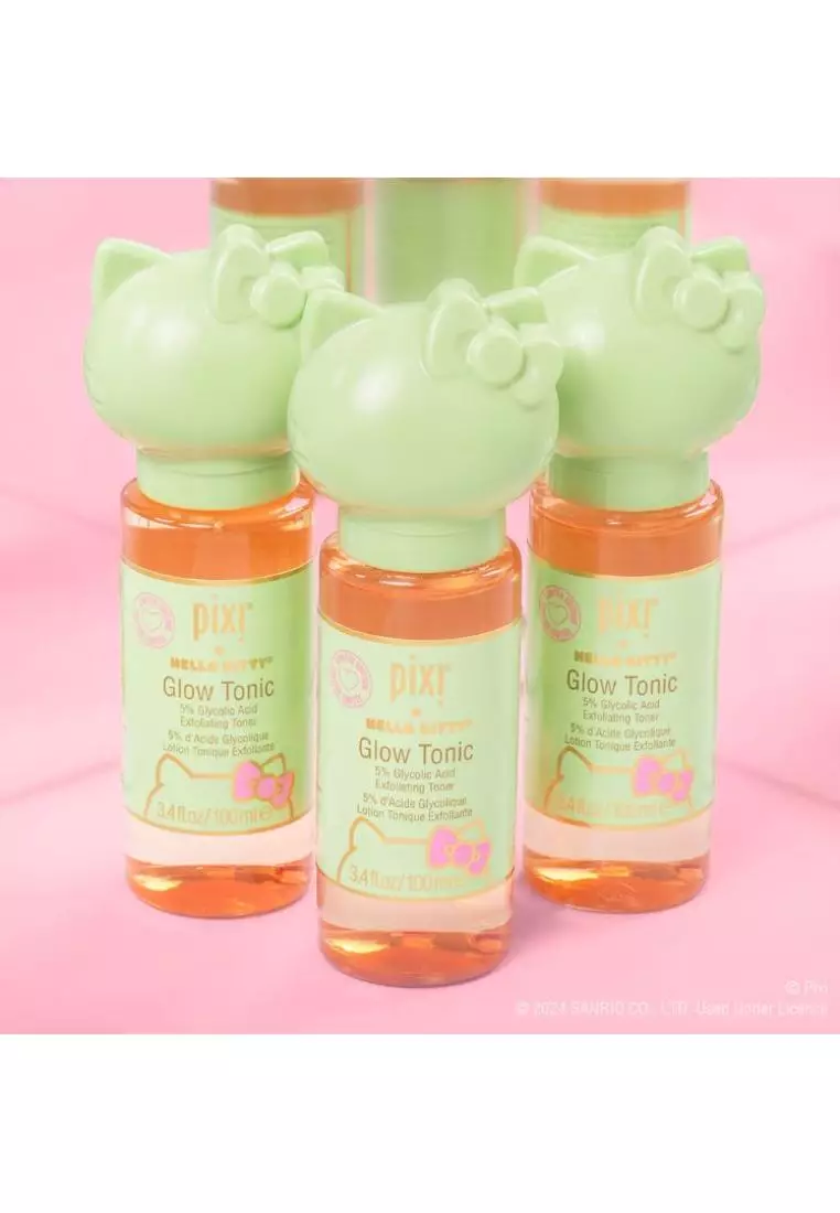 Buy Pixi Hello Kitty Glow Tonic 100ml - Exfoliating Facial Toner 2025 ...