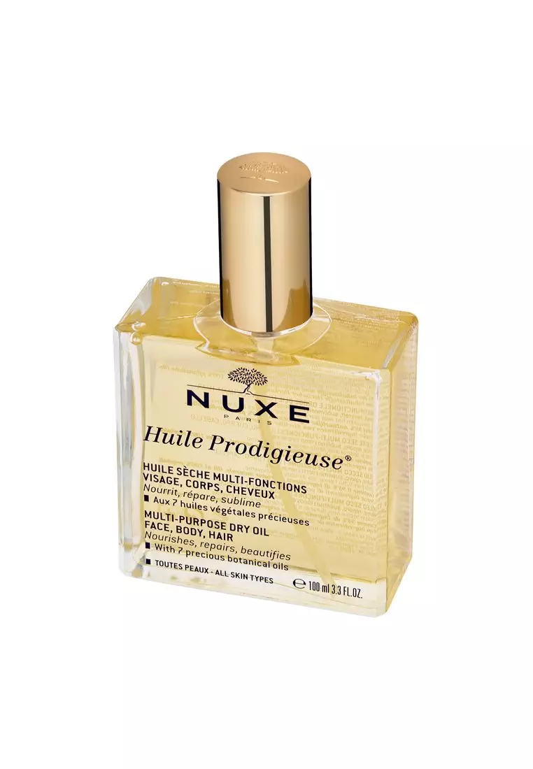 Buy NUXE NUXE Huile Prodigieuse Multi-Usage Dry Oil (Face, Body and Hair) 3.3oz, 100ml Online ...