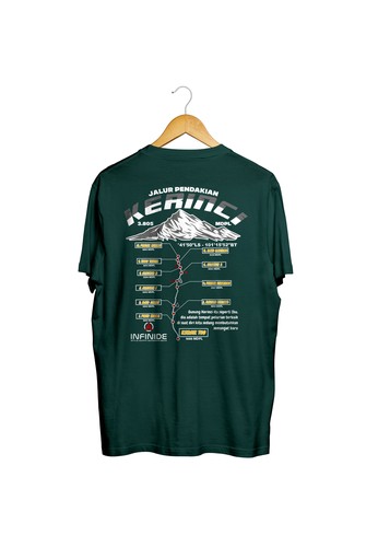 Jual Infinide Infinide T-shirt jalur pendakian GUNUNG KERINCI Original ...