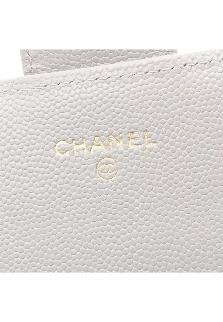 Buy Chanel Pre-Loved Chanel classic long flap wallet matelasse Bi-fold ...