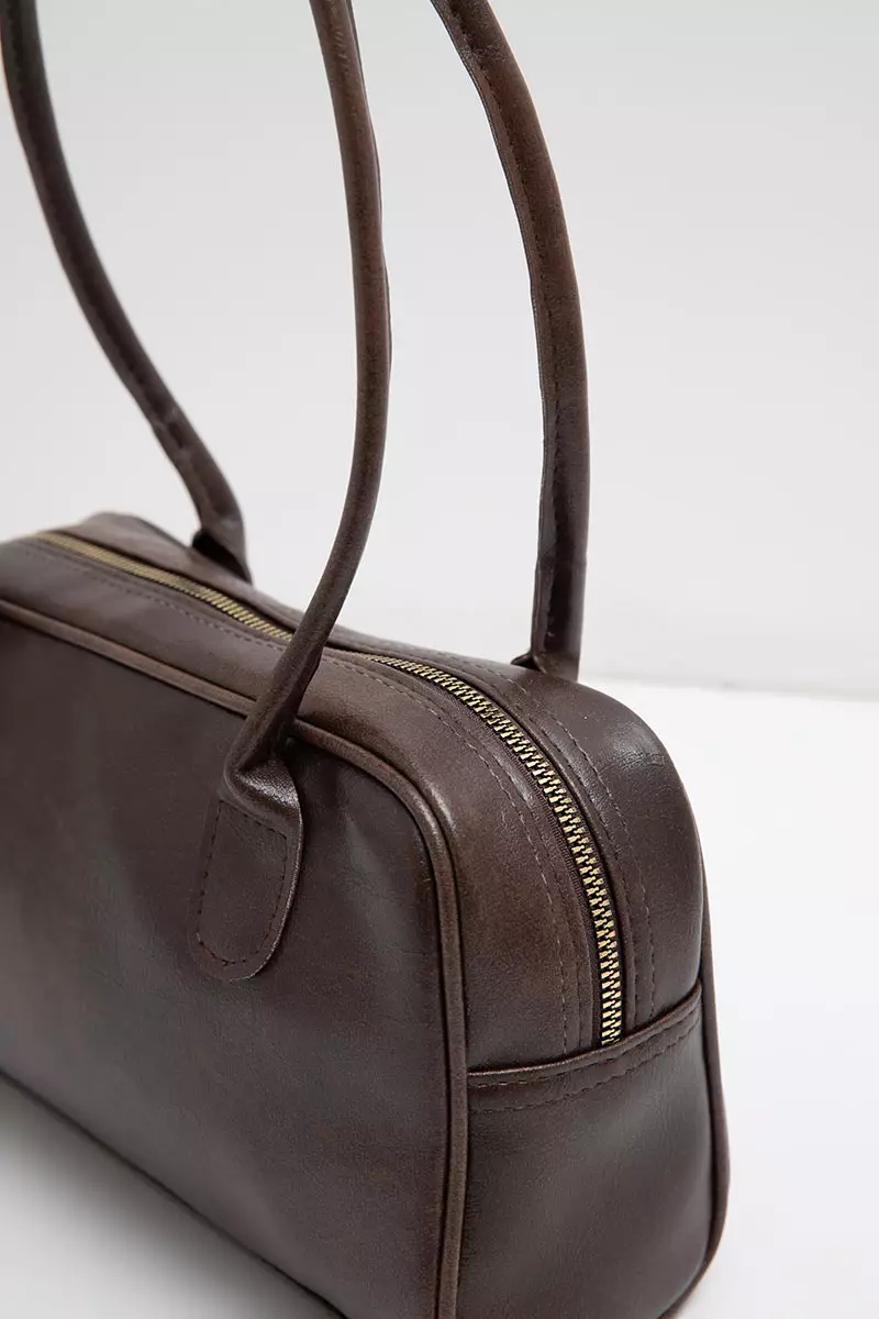 Jual Berrybenka Label Tekka Ellen Shoulder Bag Brown Original 2026 ...