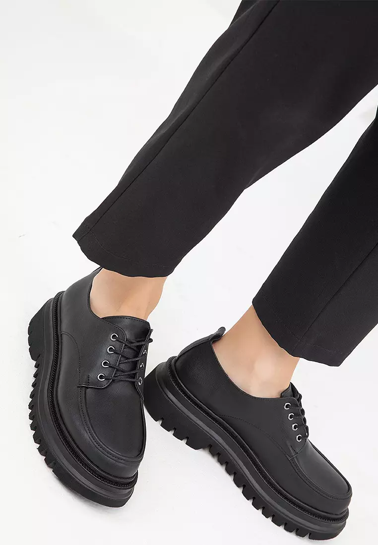 Buy Soho Oxford Platform Smart Casual Shoes Online | ZALORA Malaysia