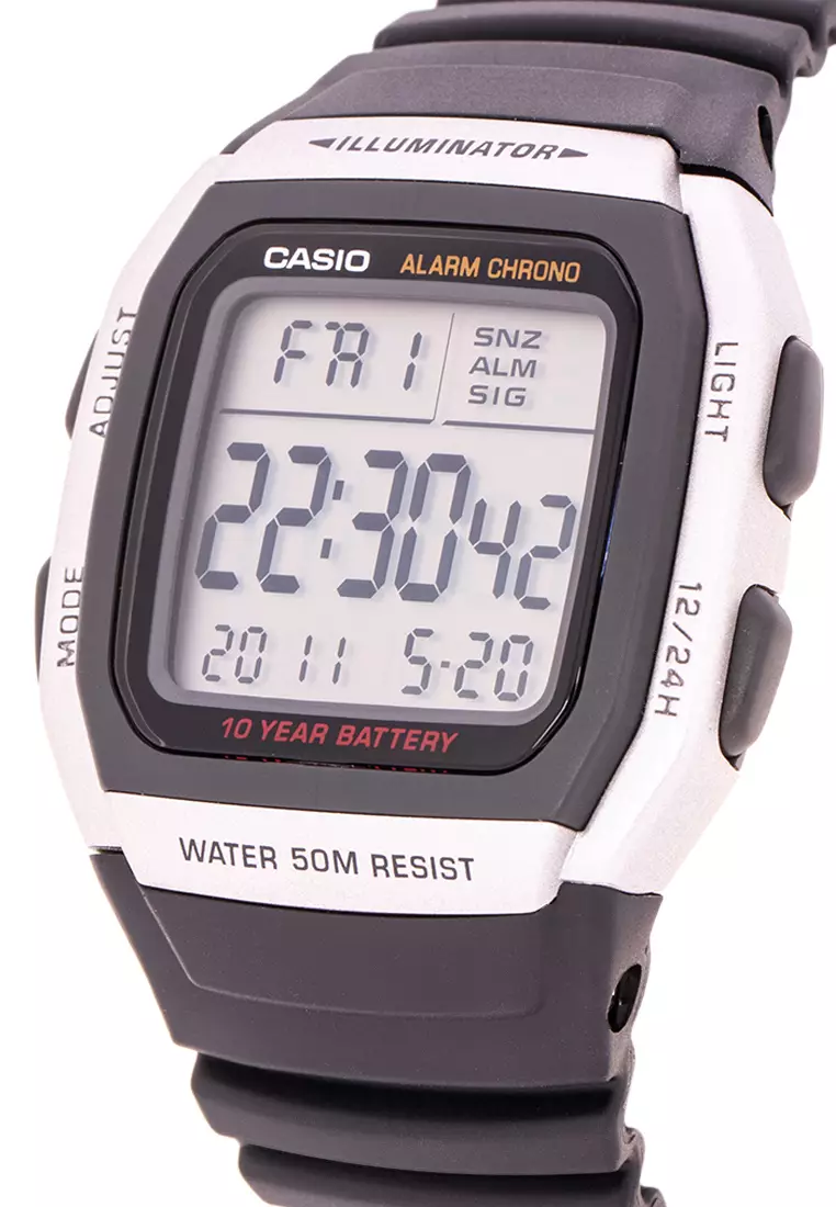 Buy Casio Digital Watch W-96H-1AVDF 2025 Online | ZALORA Philippines