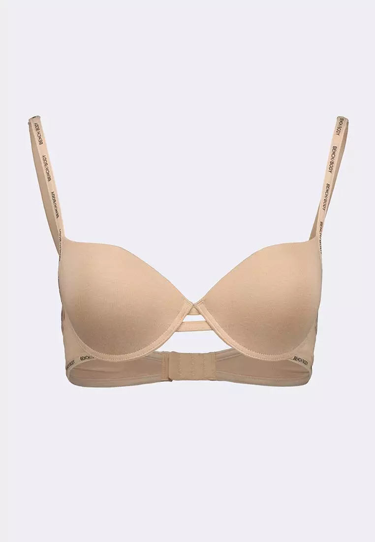 Buy BENCH Better Made Envi Women's Padded Push-Up Bra with Underwire ...