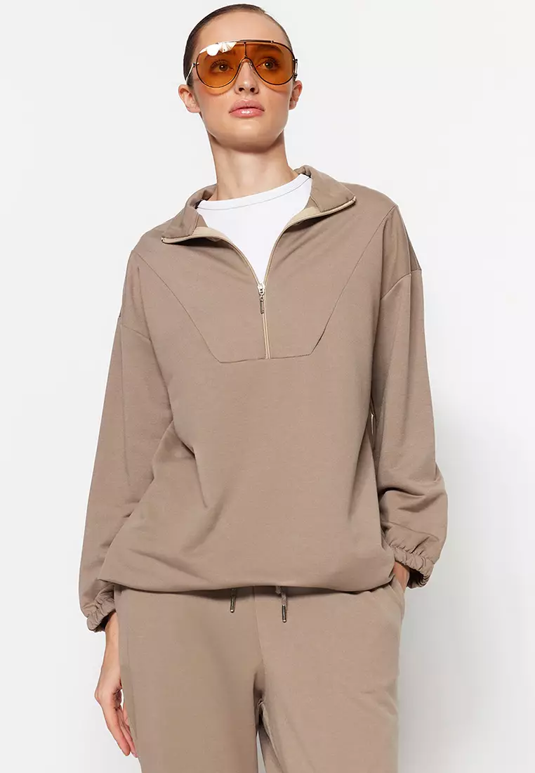 Buy Trendyol MODEST Zipper Tracksuit Set 2025 Online | ZALORA Philippines