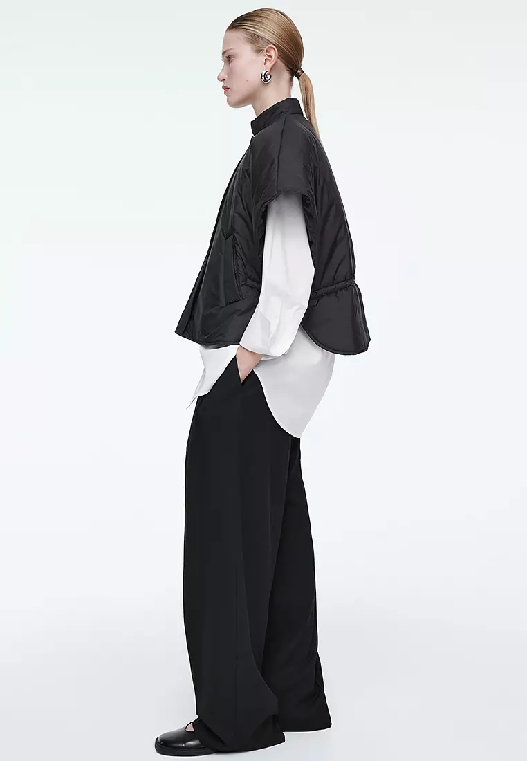Buy COS Cropped Padded Hybrid Gilet 2025 Online | ZALORA Philippines