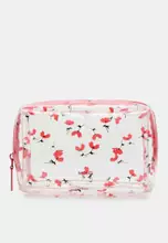 Buy Mango Small Transparent Floral Vanity Case Online | ZALORA Malaysia
