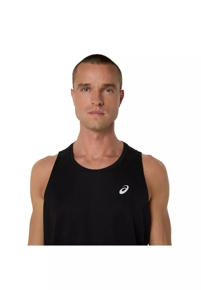 Buy ASICS Men SILVER SINGLET 2025 Online | ZALORA