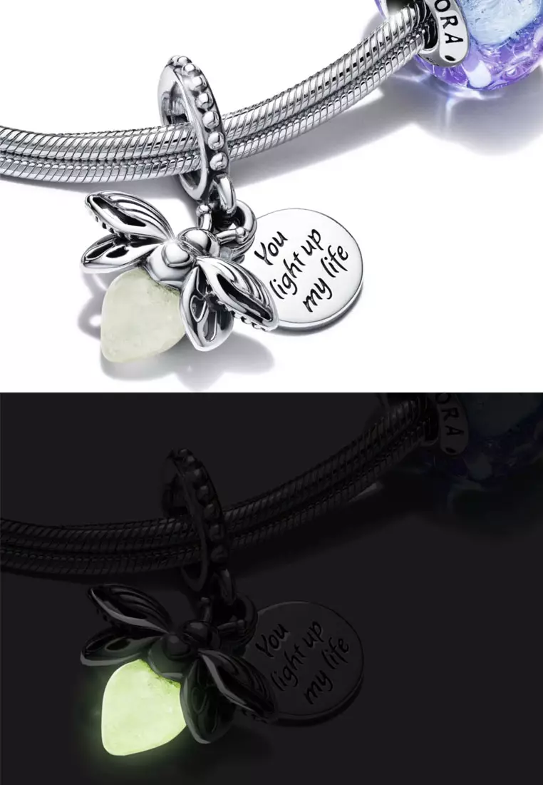 Buy PANDORA Pandora Firefly Glow in The Dark Charm Online | ZALORA Malaysia