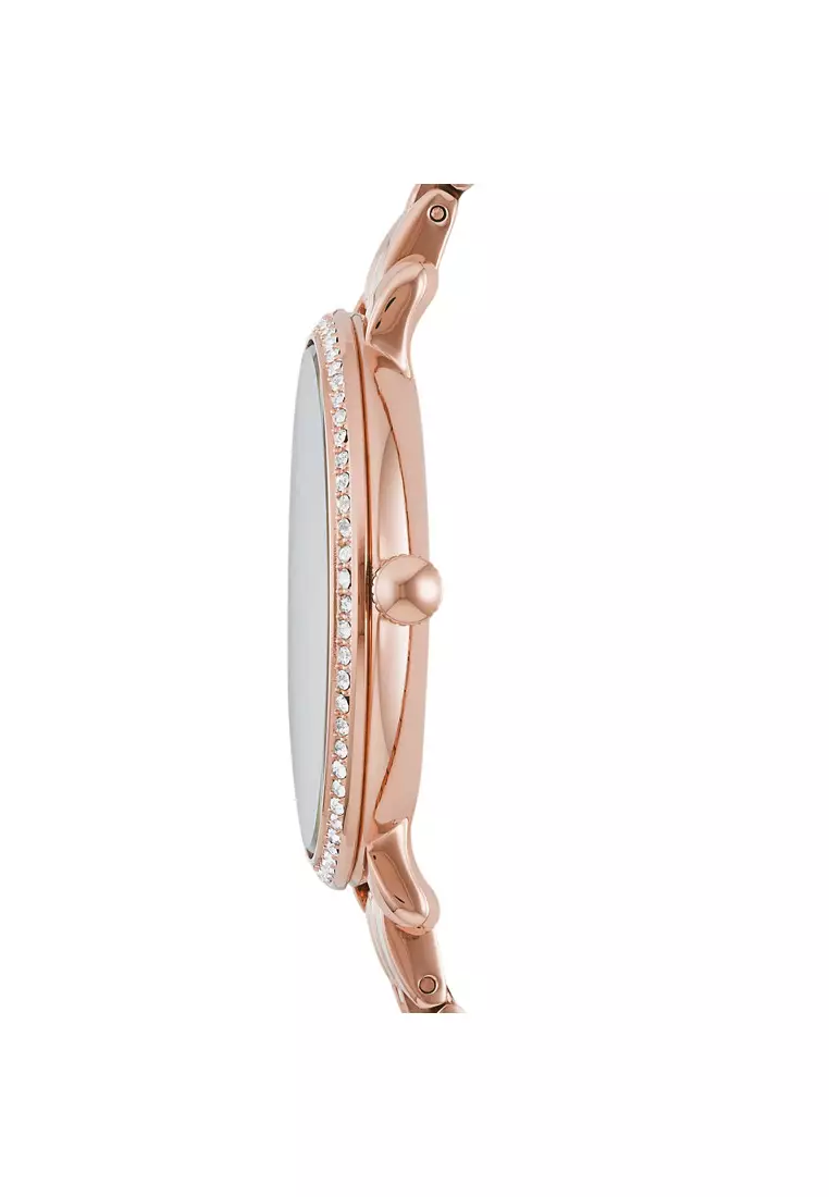 Fossil Jacqueline Three-Hand Rose Gold-Tone Stainless Steel Watch ES3546 2025 | Buy Fossil ...