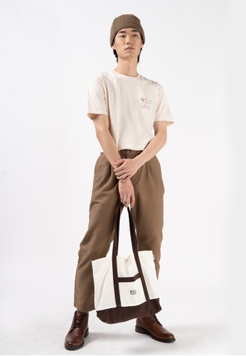 Buy Bocu Logo Twill Shopper Tote 2022 Online | ZALORA Philippines