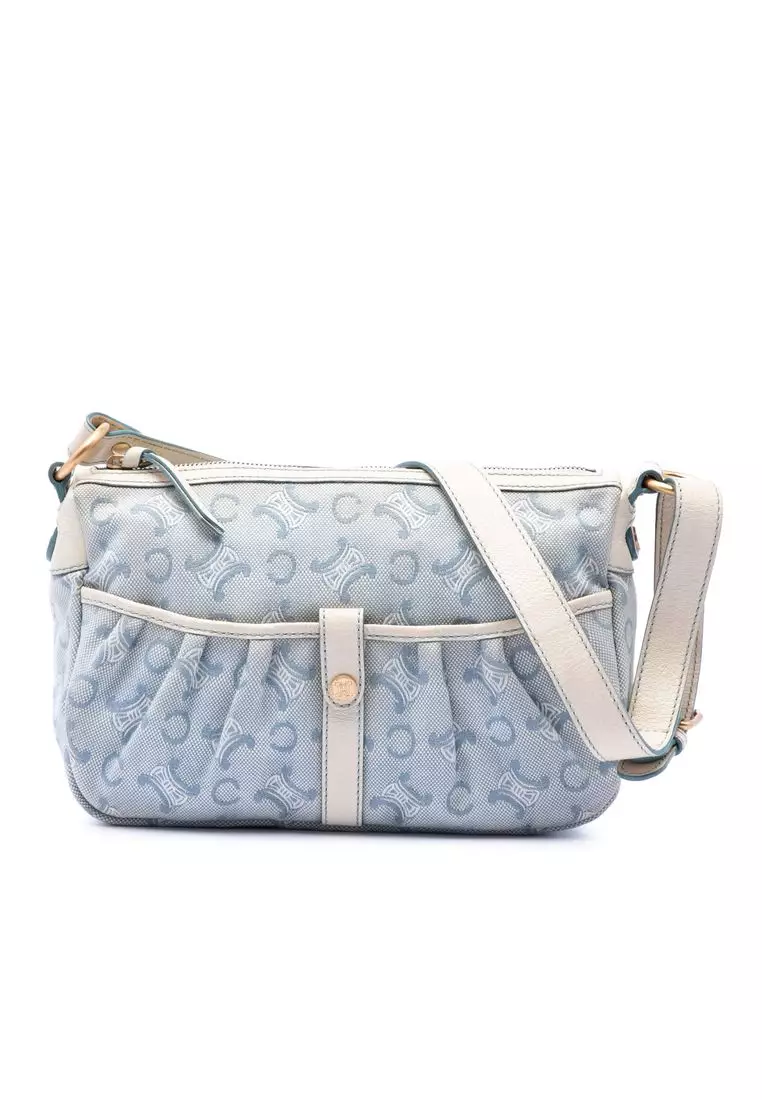Buy CELINE Pre-Loved Celine C Macadam Canvas Crossbody 2026 Online ...