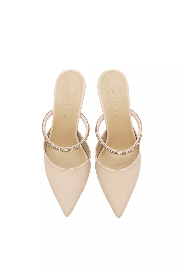 Buy AMMIE & JOYCE Ayu Heeled Mule Ladies Women Shoes Online | ZALORA ...