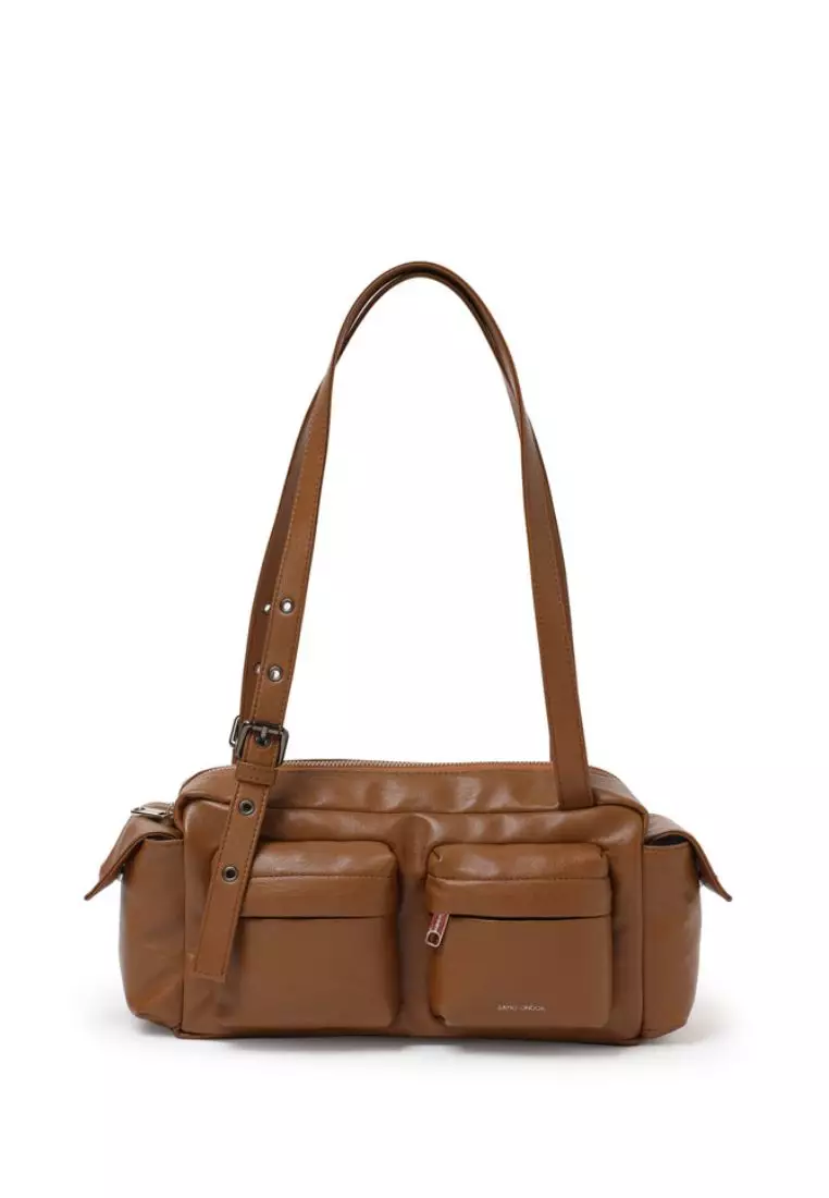 Jual Samo Ondoh Pocket Utility Bag M Nappa Caramel Original 2025 ...