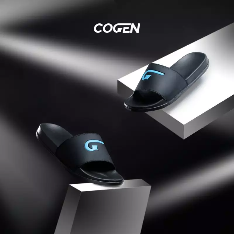 Jual Cogen Sandal Pria Cogen Signage Series - Blue Original 2023 ...