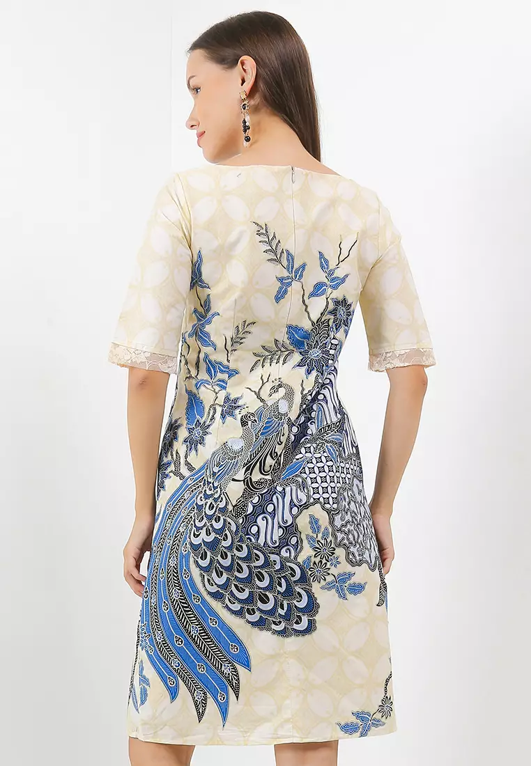 Jual Rianty Batik Dress Gevara Original 2026 | ZALORA Indonesia