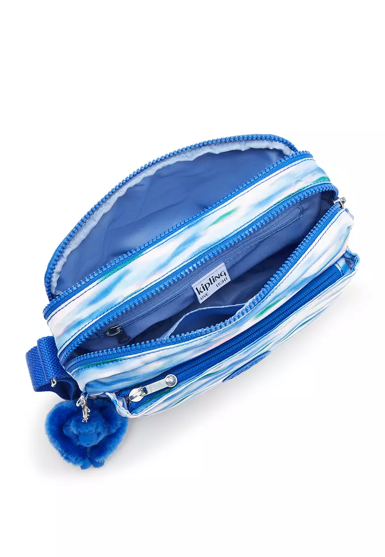Kipling ABANU M Diluted Blue Crossbody Bag 2025 | Buy Kipling Online ...